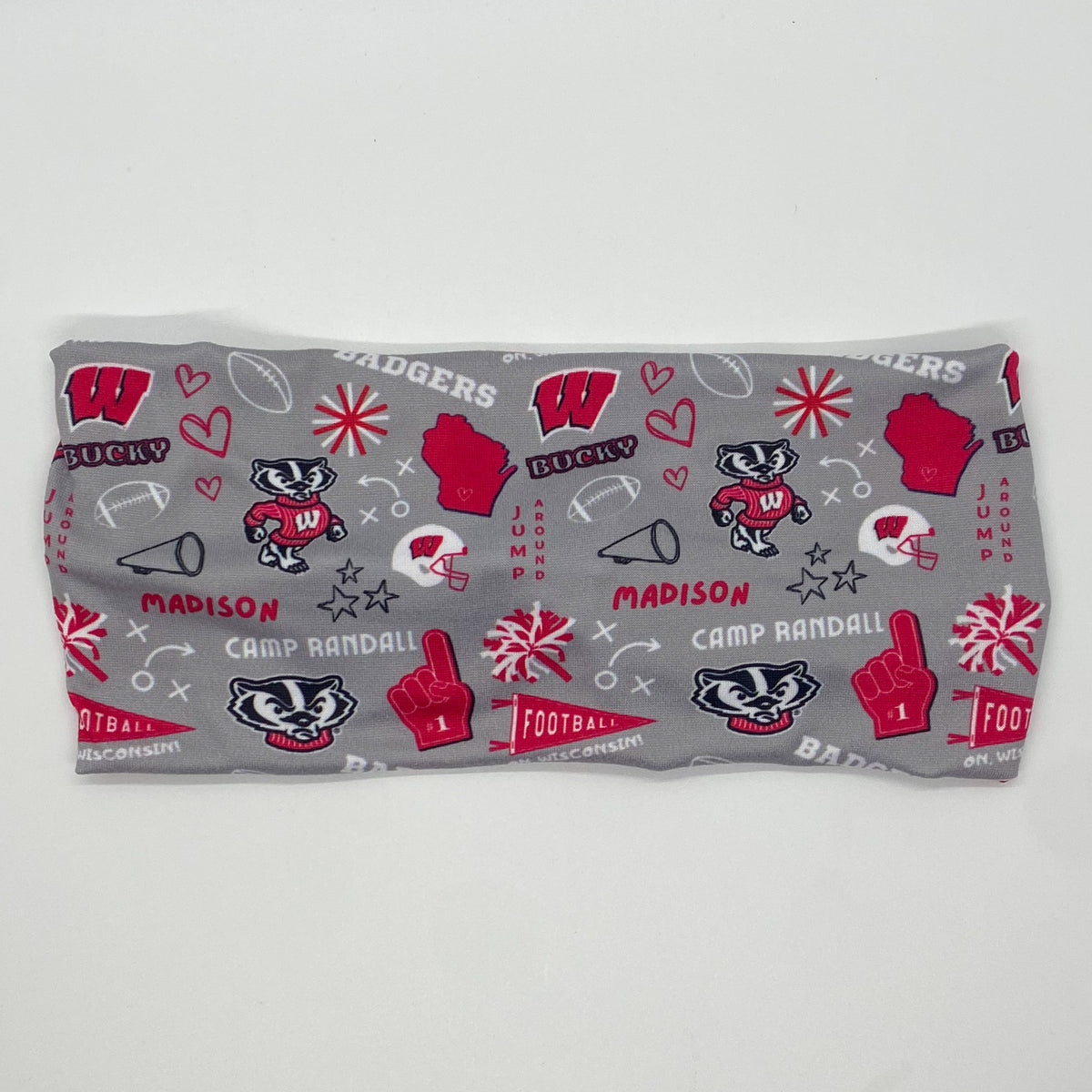 Uh Rah Rah Twist Headband – Happy Badger Headbands LLC