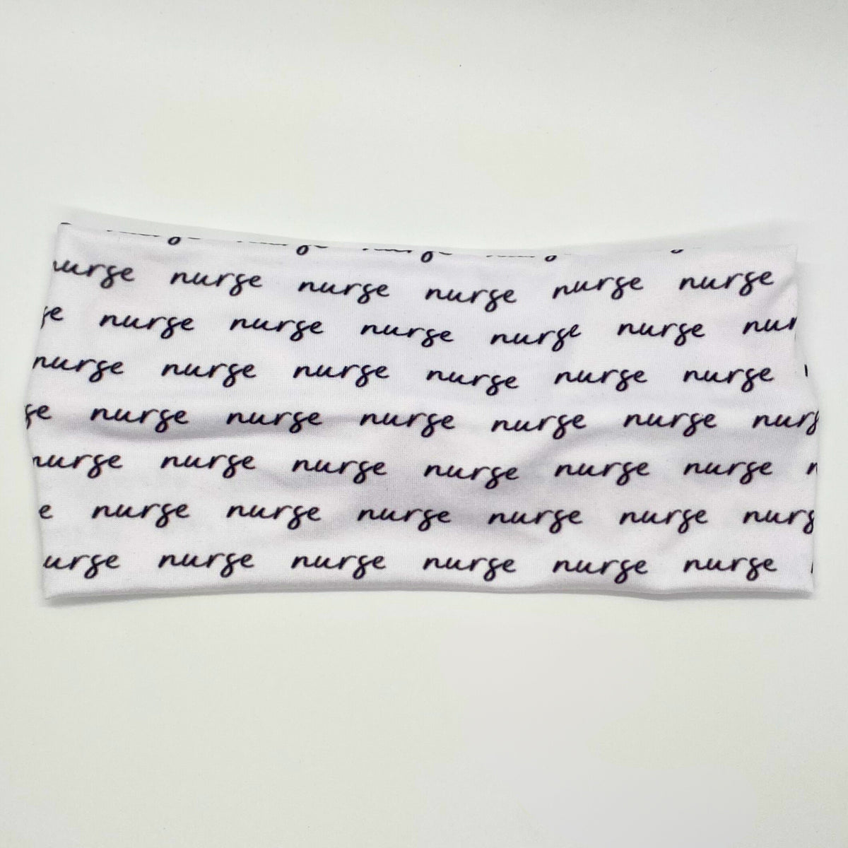 Nurse Script Twist Headband – Happy Badger Headbands LLC